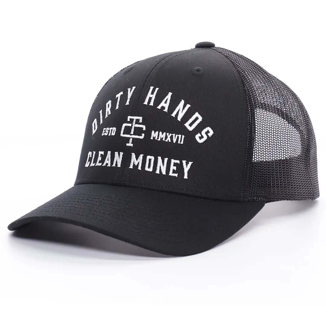 DHCM Classic Curved Brim Trucker Hat | Troll Co.