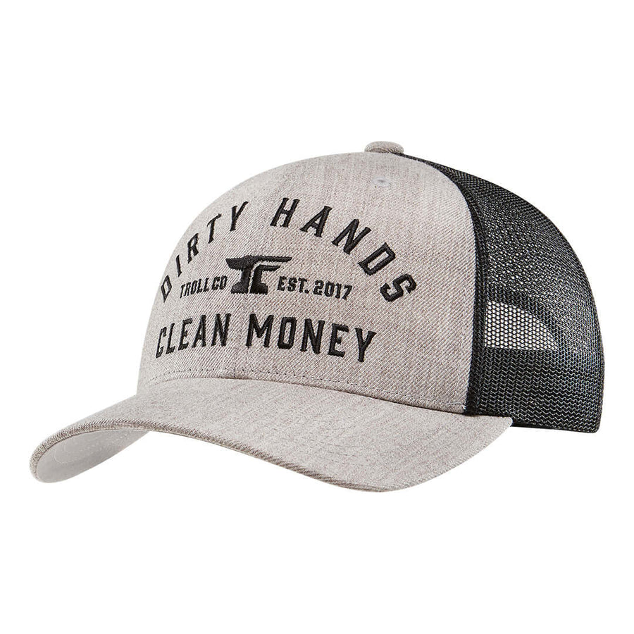 DHCM Classic Curved Brim Trucker Hat | Troll Co.