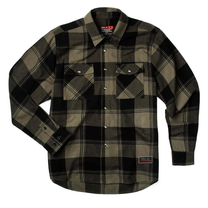 Men's Gridlock Flannel | Troll Co.